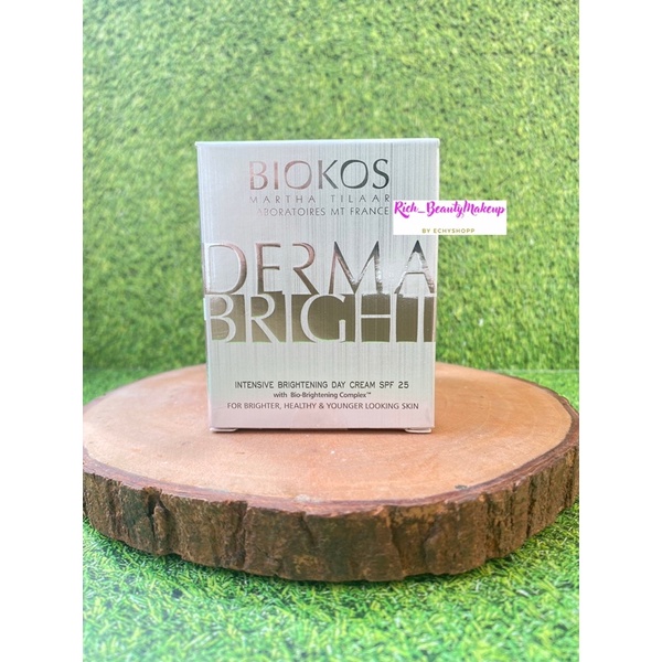 Jual BIOKOS DERMA BRIGHT INTENSIVE BRIGHTENING DAY CREAM SPF 25 ( 25g ...