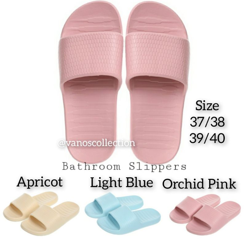 Jual Miniso Womens Bathroom Slippers Sandal Mandi | Shopee Indonesia