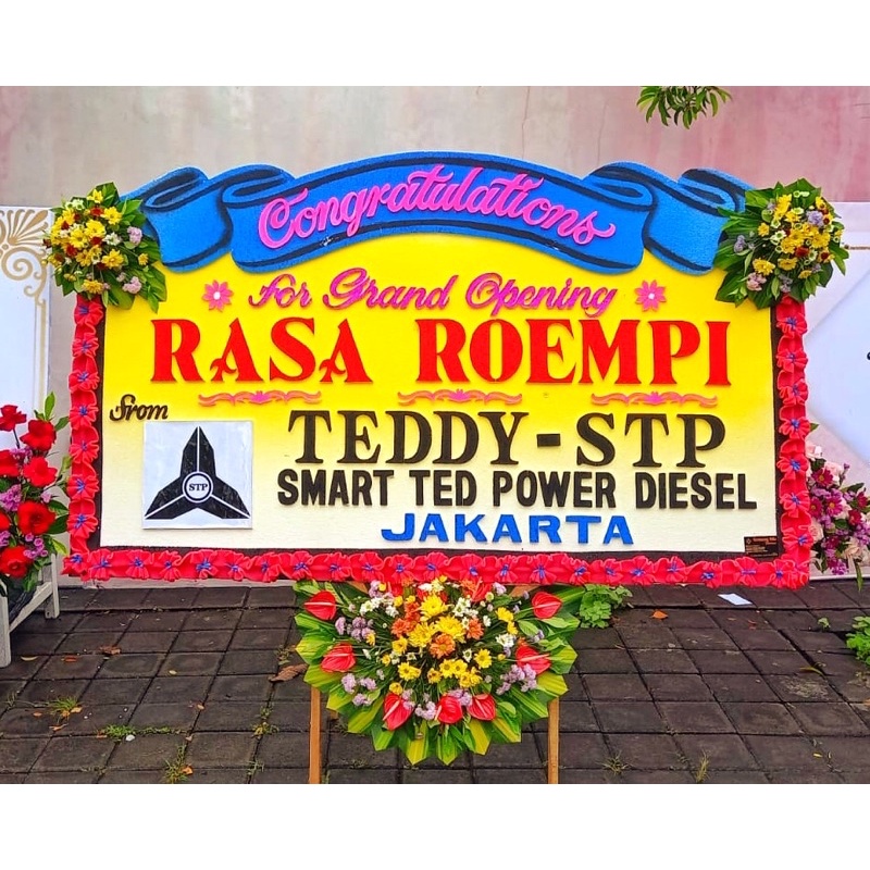 Jual Karangan Bunga Papan Grand Opening Denpasar Bali | Shopee Indonesia