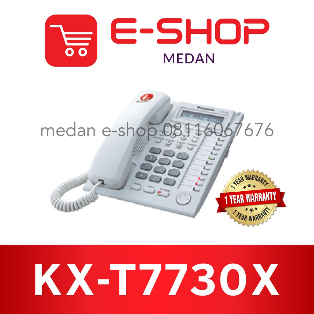 Jual Telepon Panasonic Key Digital Telpon PABX / Kantor / rumah KX-T7730 | Shopee Indonesia