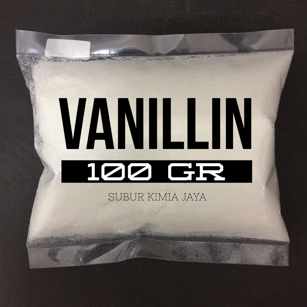 Jual Vanillin / Vanili / Vanilin powder bubuk food grade 100 gr ...