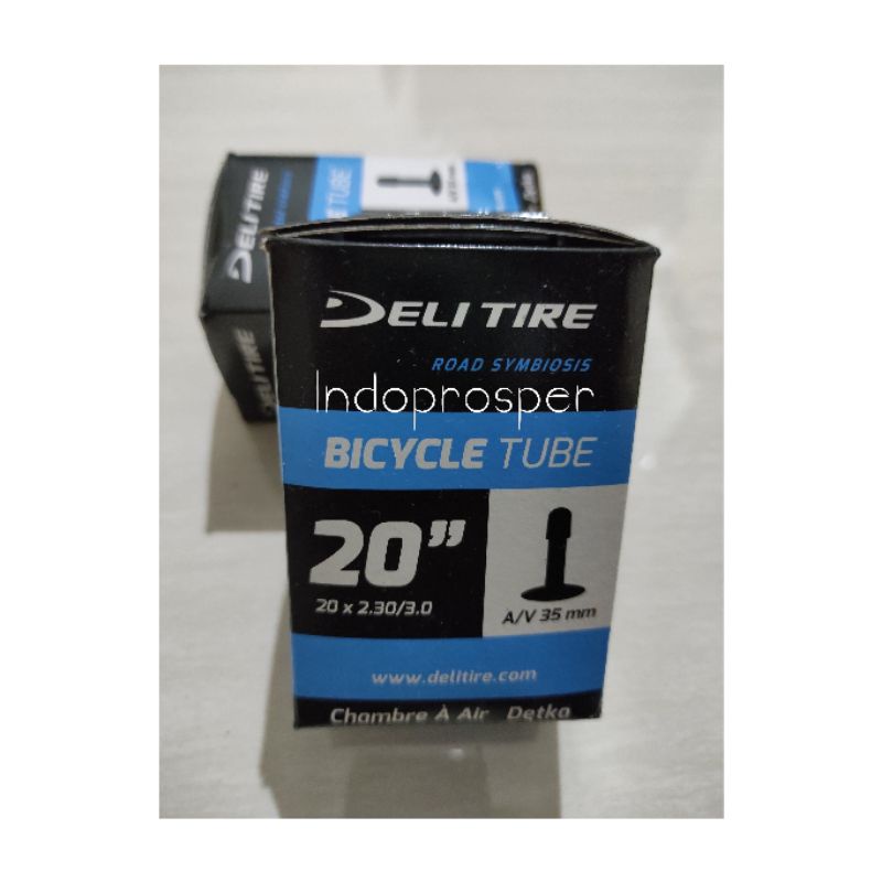 Jual Ban Dalam Sepeda 20 x 3.0 Sepeda BMX Jumbo Deli Cop AV Pentil Besar | Shopee Indonesia