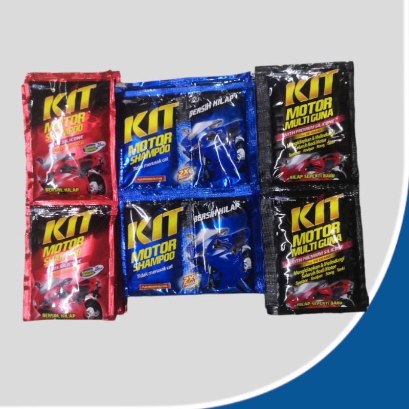Jual Kit sampo motor / pengkilap motor sachet | Shopee Indonesia