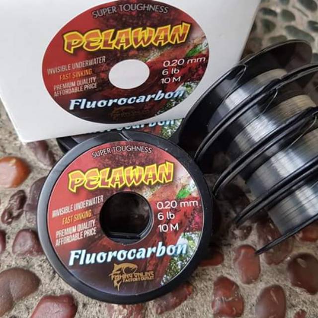 Jual pelawan Fluorocarbon 6 lbs | Shopee Indonesia