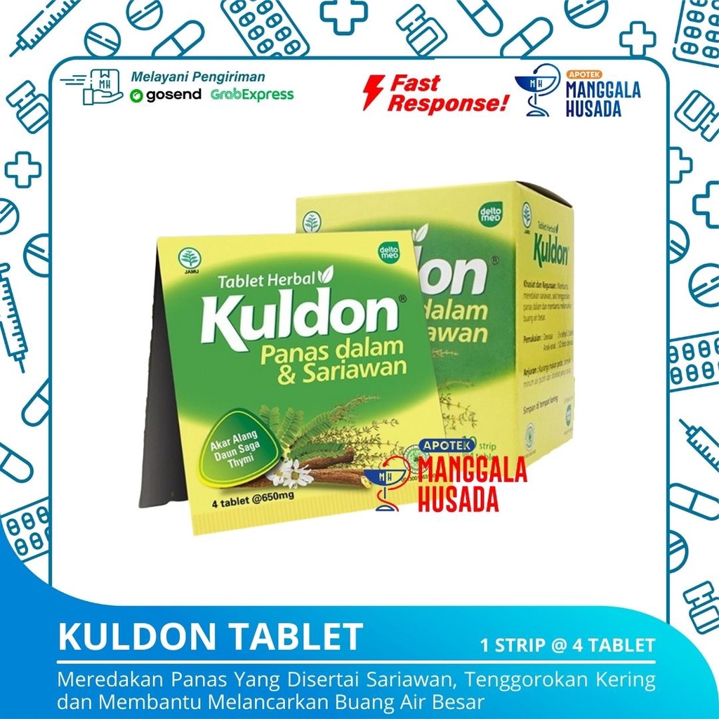 Jual KULDON SARIAWAN PERSTRIP @ 4 TABLET | Shopee Indonesia