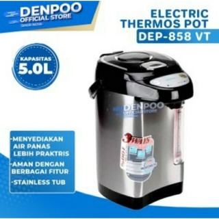 Jual Termos listrik 5 liter denpoo - Electric Pot Thermos - Termos air ...