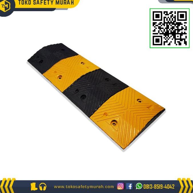Jual Speed Hump Bump Rubber Polisi Tidur Karet 1 Meter Harga Murah ...
