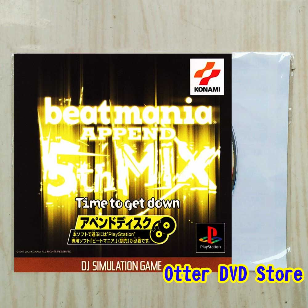 Jual Kaset CD Game Ps1 Ps 1 Beat Mania BeatMania - Append 5th Mix ...