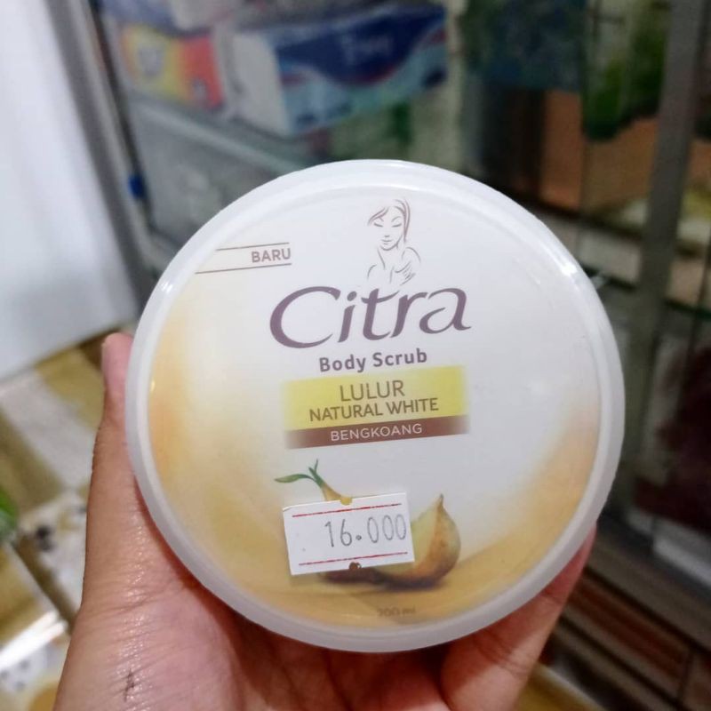 Jual Citra Body Scrub Bengkoang Natural Glow 200ml | Shopee Indonesia