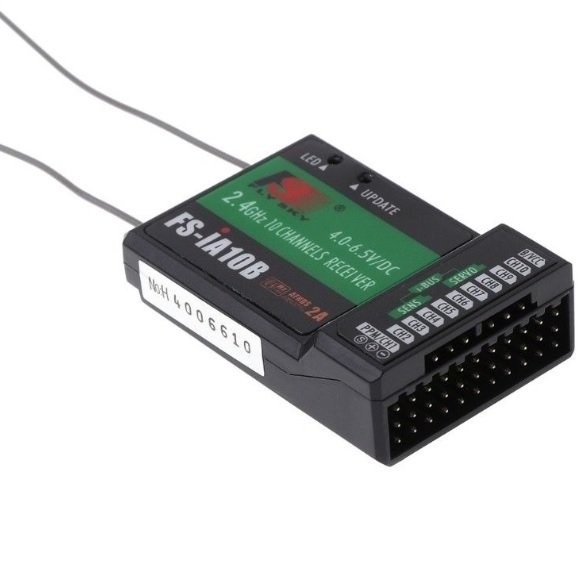Jual Flysky FS-IA10B Receiver 10Ch FSIA10B FS IA10B Transmitter FS-I6S ...