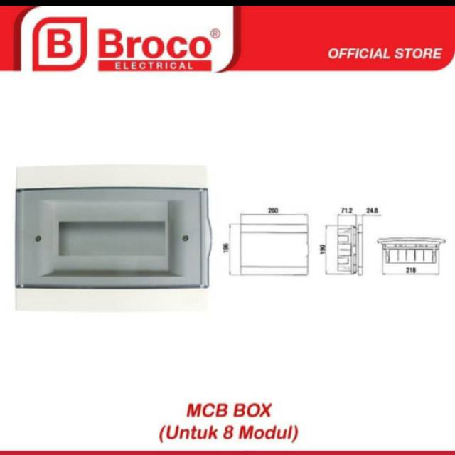 Jual BOX MCB 8 GRUP BROCO | Shopee Indonesia