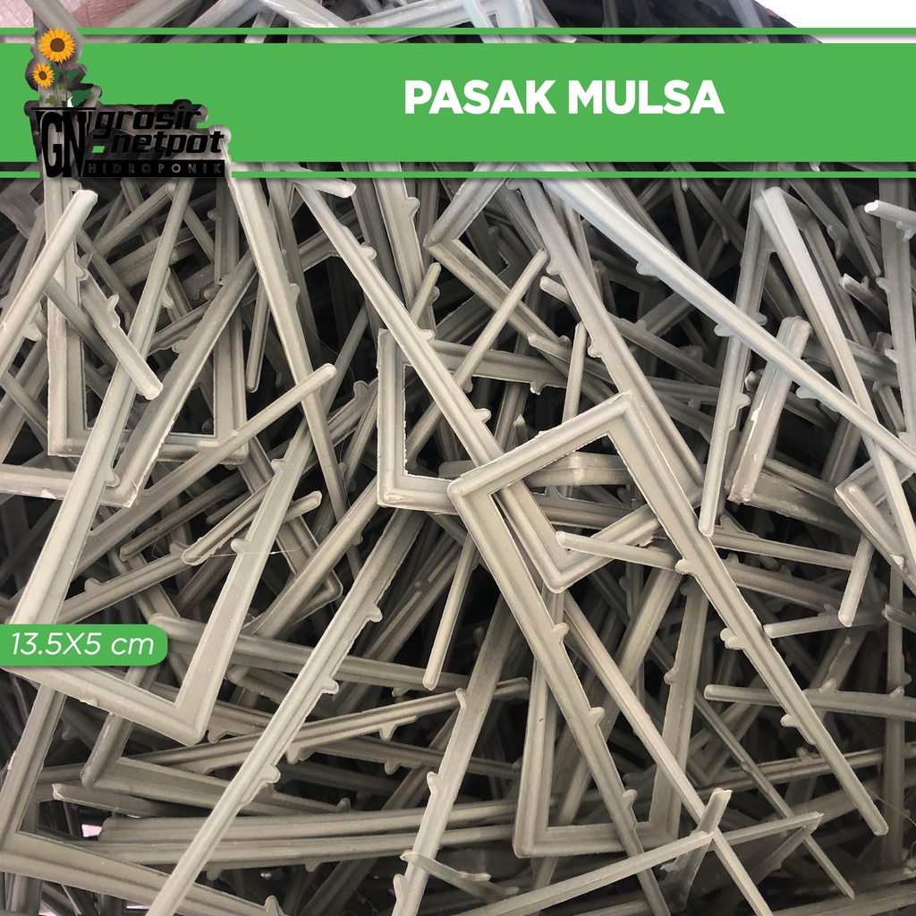 Jual Pasak Penjepit Mulsa / Tusuk Mulsa 13,5cm x 5cm - 1kg | Shopee ...