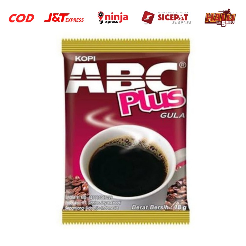 Kopi Kemasan (Sachet) ABC Plus Gula 18g | Shopee Indonesia