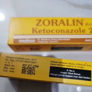 Jual zoralin krim 10g | Shopee Indonesia