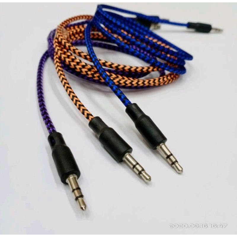 Jual kabel audio 1in1 kabel aux 1in1 jack 3.5mm | Shopee Indonesia