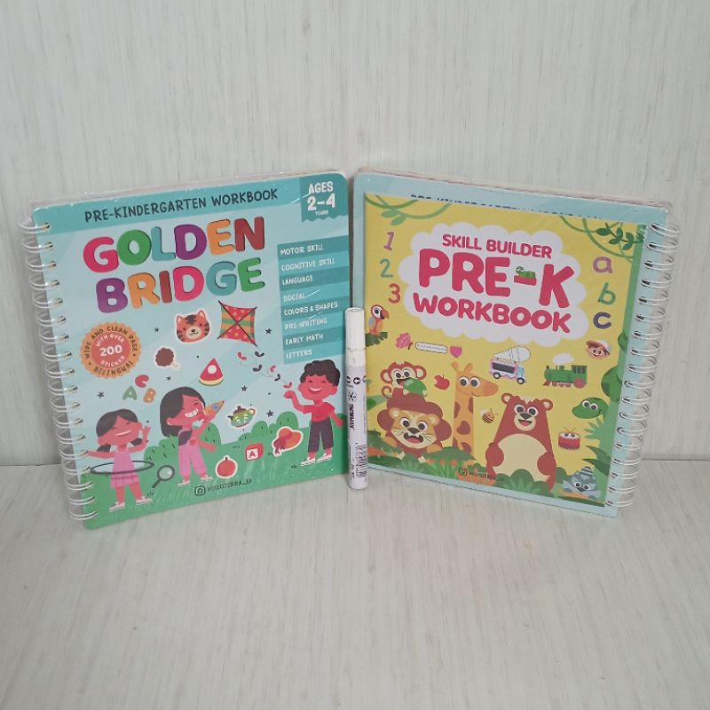 Jual Paket Pre-K Workbook (2 buku) | Shopee Indonesia