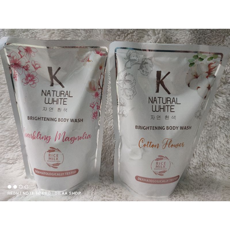 Jual sabun cair k natural white 420ml | Shopee Indonesia