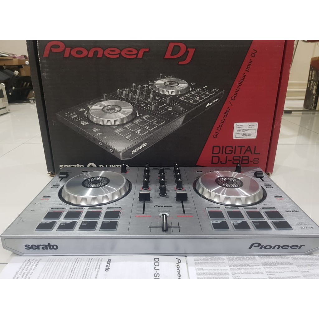 Jual Alat DJ Pioneer DDJ SB Silver Limited Edition Fullset Box & Manual ...