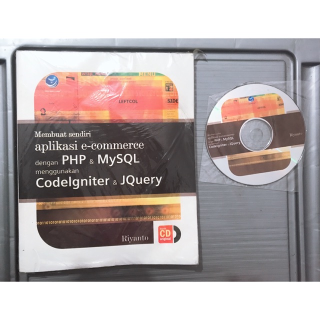 Jual Buku Membuat Aplikasi e-Commerce PHP MySQL dengan CodeIgniter + CD ...
