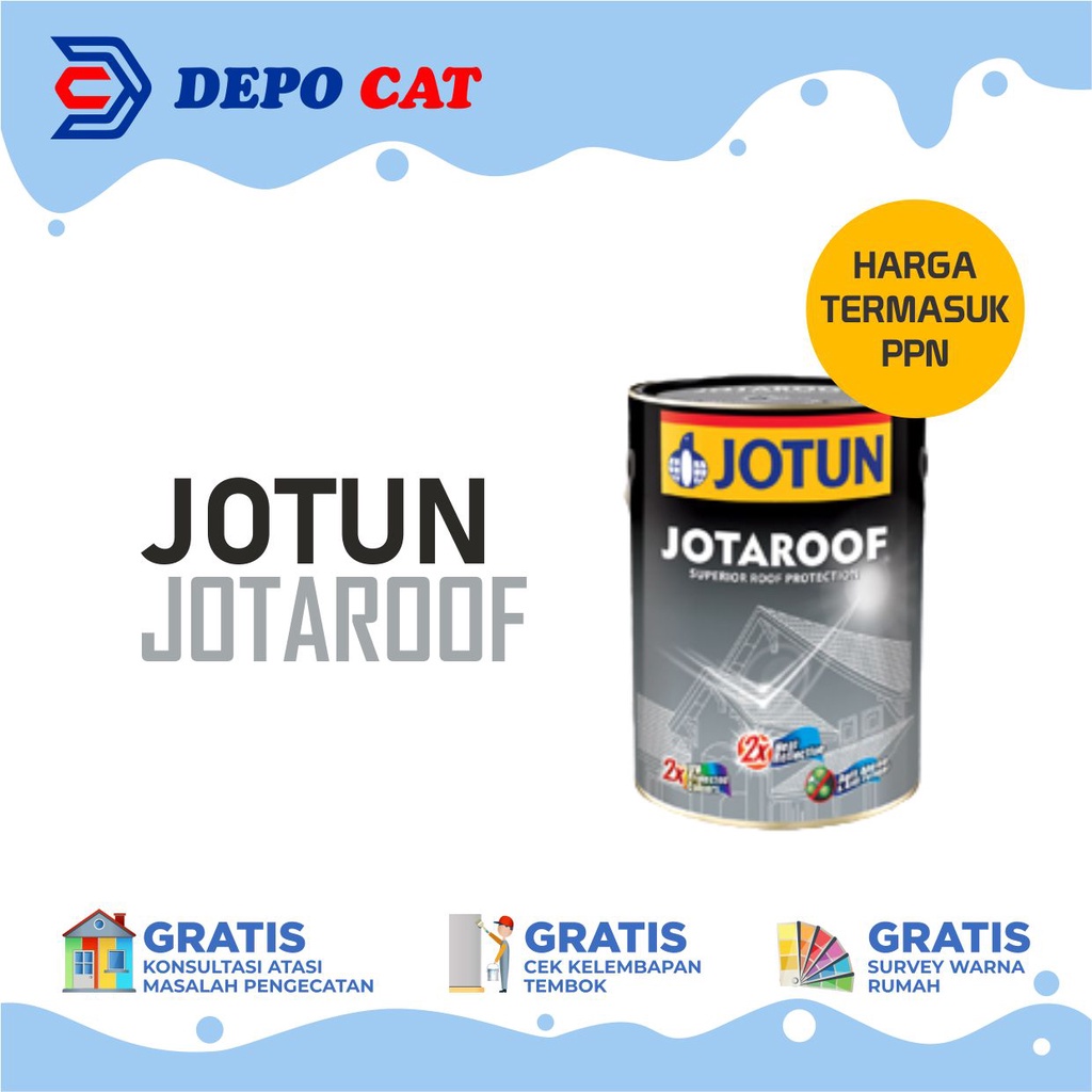 Jual Cat Genteng Jotun Jotaroof 2,5L | Premium Cat Genteng | Shopee Indonesia