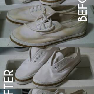 Jual Unyellowing pemutih sepatu midsole unyellow sole bright penghilang ...