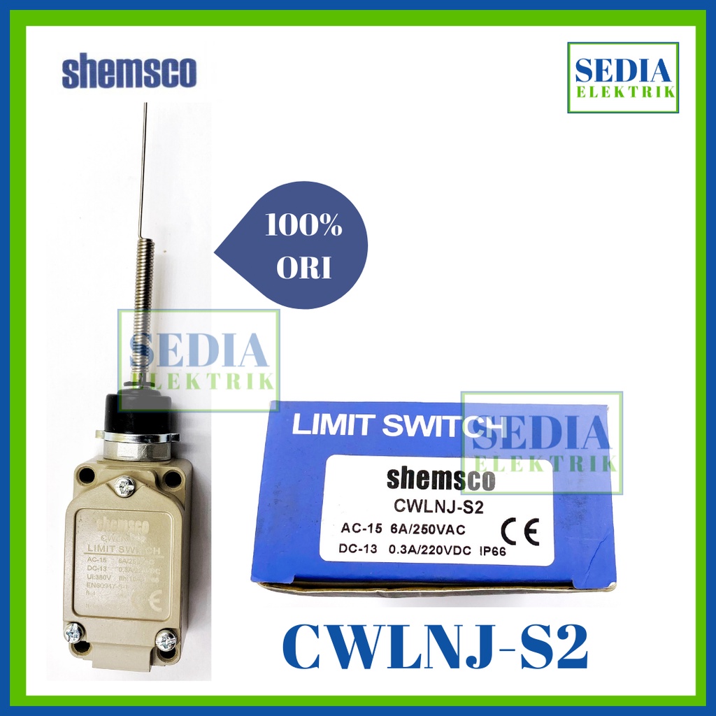 Jual Limit Switch Shemsco CWLNJ-S2-S2 setara OMRON WLNJ-S2 | Shopee Indonesia