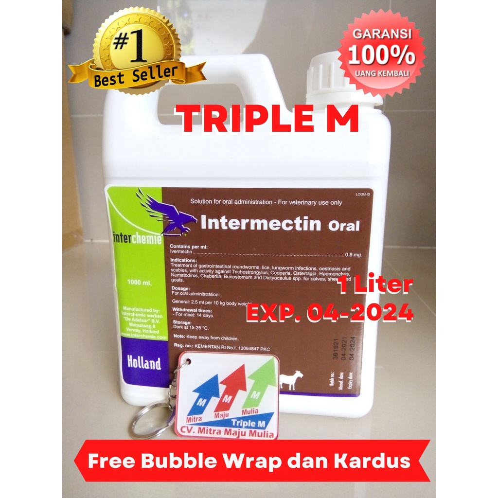 Jual INTERMECTIN ORAL 1 Liter ORIGINAL | Shopee Indonesia