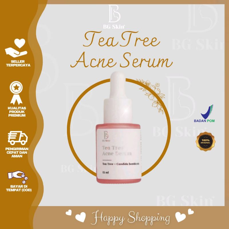 Jual SERUM TEA TREE ACNE BG SKIN | Shopee Indonesia