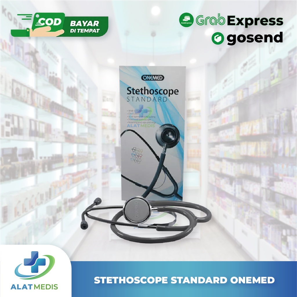 Jual Stetoskop Standard Onemed / Stethoscope Standard Onemed | Shopee Indonesia