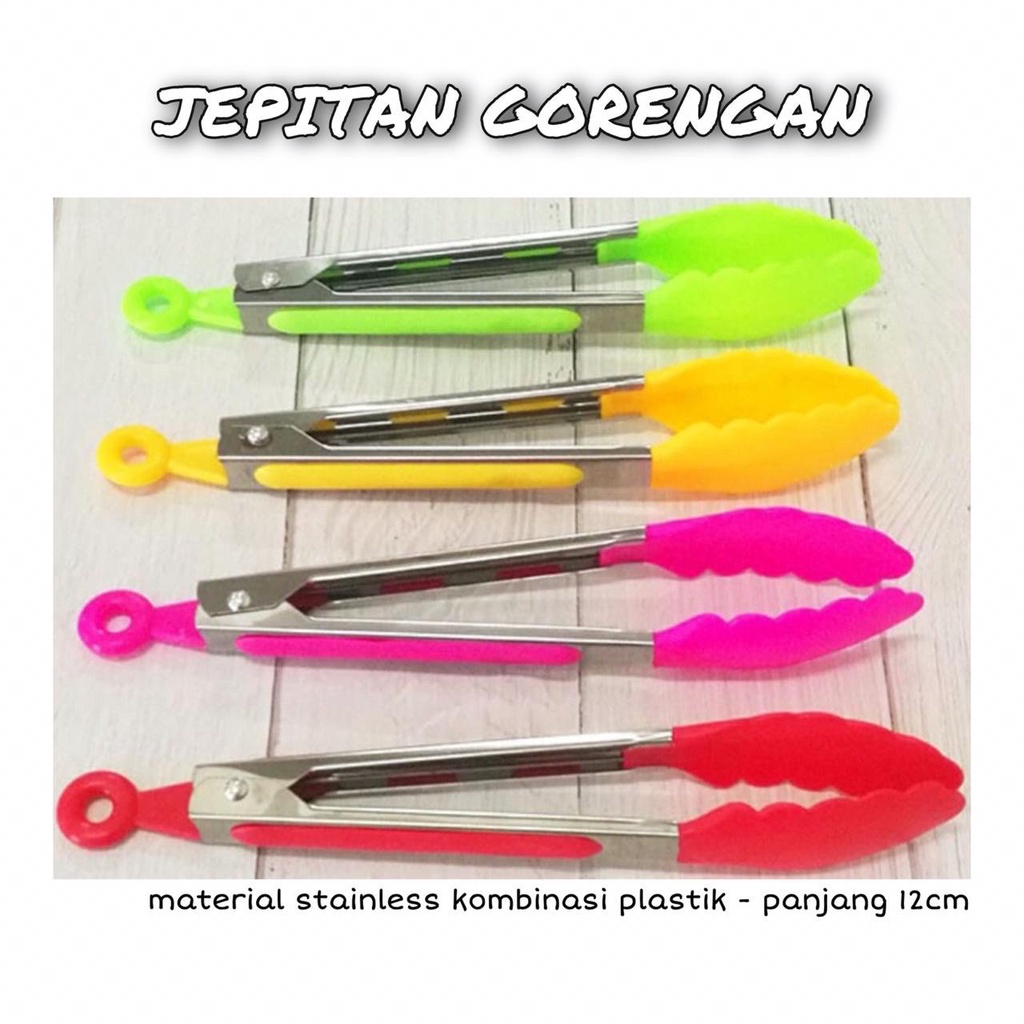 Jual ALAT PENCAPIT MAKANAN / CAPITAN MAKANAN MULTIFUNGSI / FOOD TONG ...