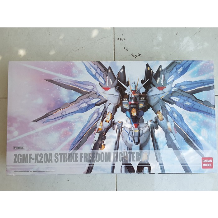 Jual MG Strike Freedom Daban Model 1/100 Master Grade NEW MIB + Wing Of ...