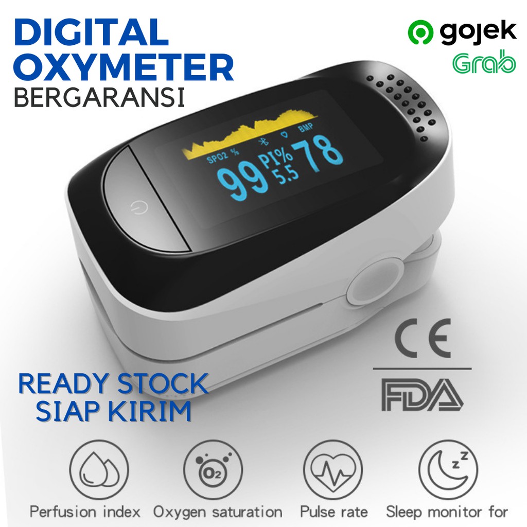 Jual Oxymeter Digital - Oximeter Digital - Alat Pengukur Kadar Oxigen ...