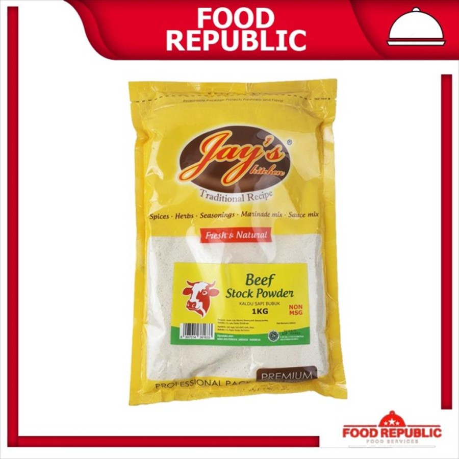 Jual JAYS BEEF STOCK 1 KG - KALDU SAPI BUBUK NON MSG HALAL INSTANT ENAK ...