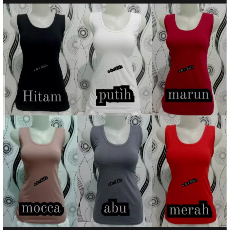 Jual Tengtop wanita/tengtop tali lebar | Shopee Indonesia