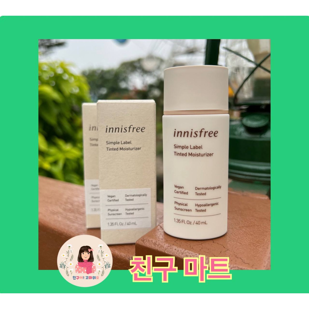 Jual Innisfree SImple Lable Tinted Moisturizer 40mL | Shopee Indonesia