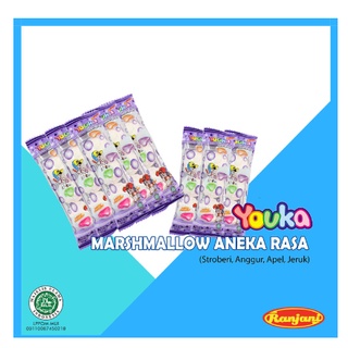 Jual Marshmallow Aneka Rasa YOUKA permen Ranjani | Shopee Indonesia