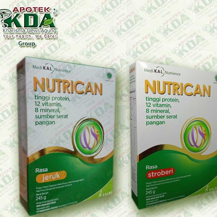 Jual NUTRICAN 245 GRAM | SUSU PASIEN KANKER TINGGI PROTEIN | Shopee Indonesia