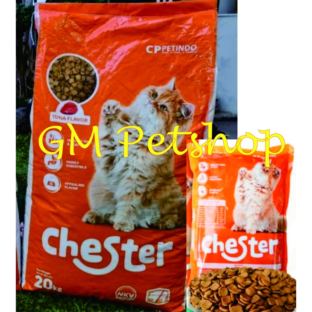 Jual Chester Tuna Cat Food 20kg / Makanan Kucing CHESTER Tuna 20 kg ...