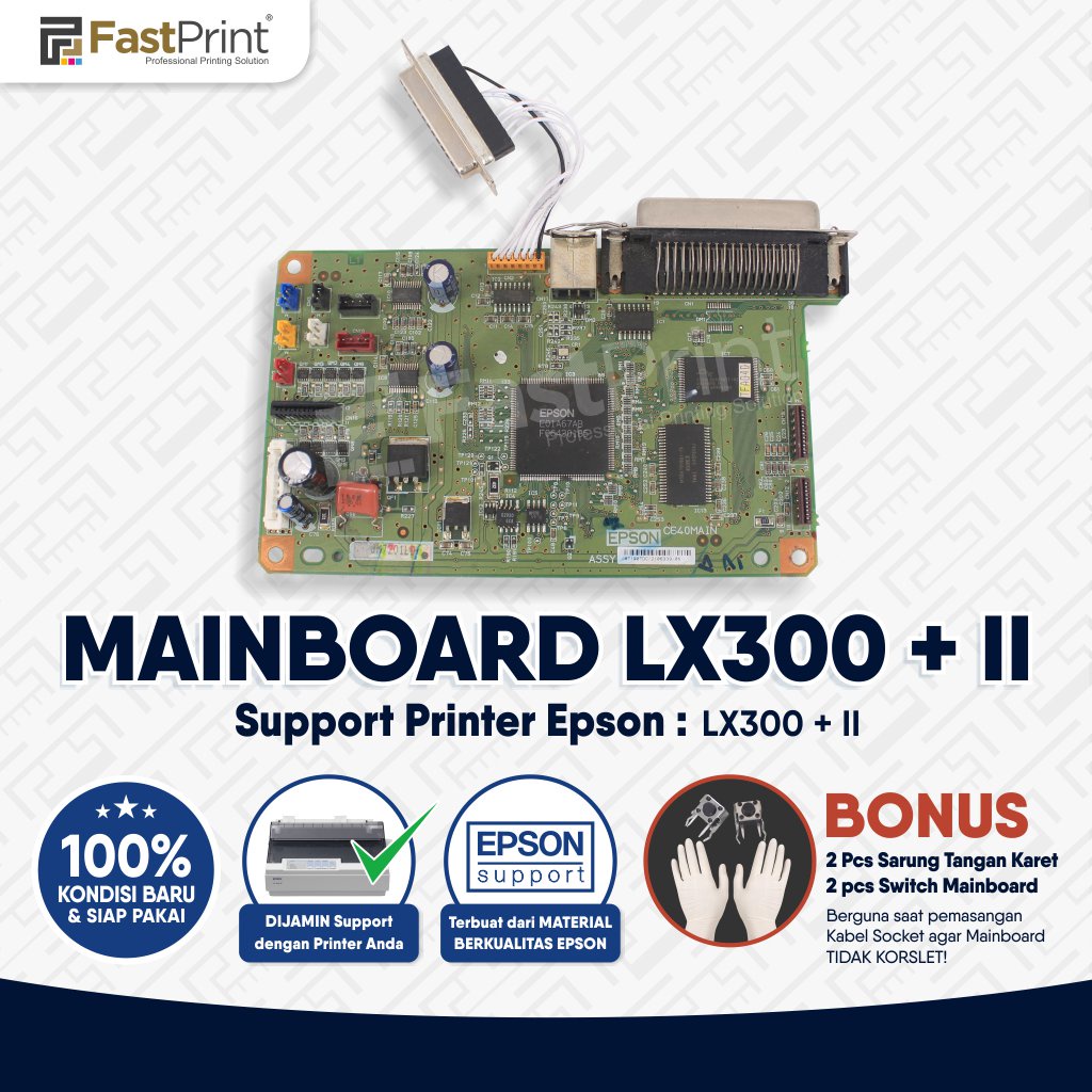 Jual Fast Print Mainboard Motherboard Logic Board Printer Epson LX300 ...