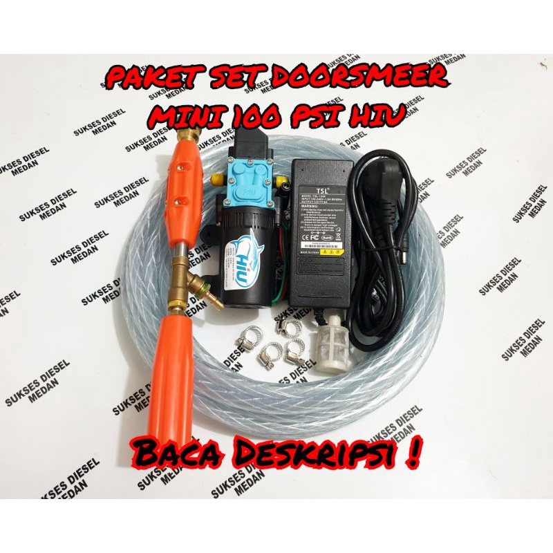 Jual Paket Set Pompa Air Dc Steam Jet Cleaner Mini Mesin Cuci AC Motor ...