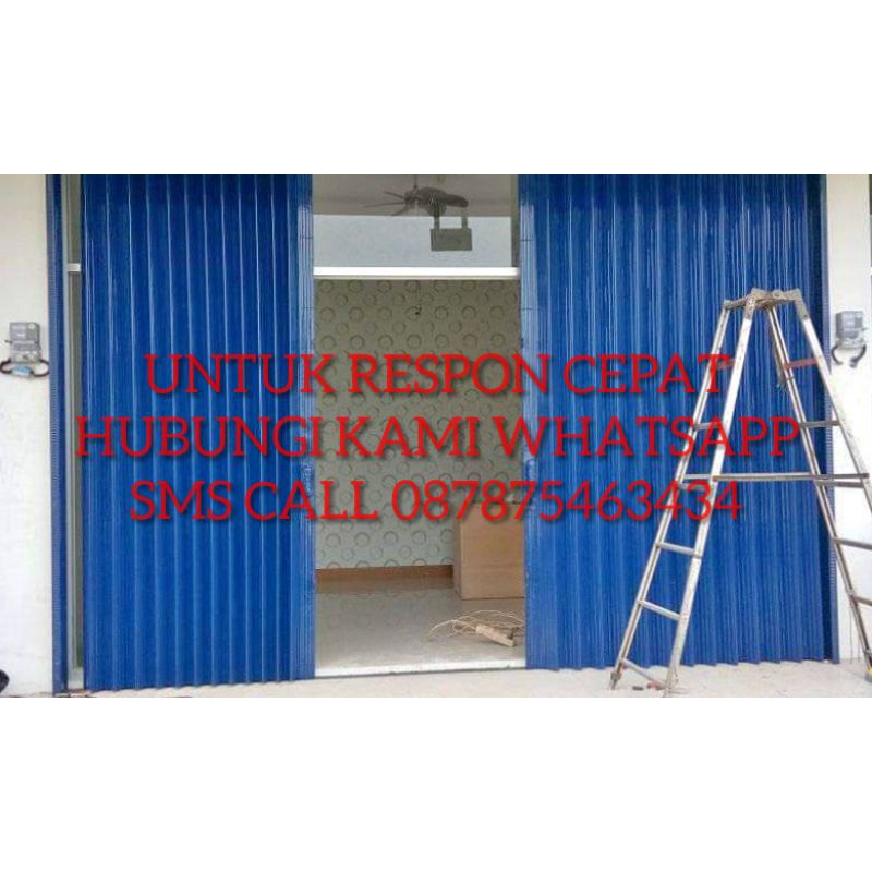 Jual PINTU FOLDING GATE 04 / PINTU ROLLING DOOR / PINTU HARMONIKA ...