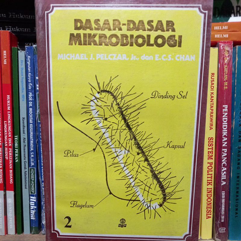 Jual Buku dasar-dasar mikrobiologi 2 pelczar | Shopee Indonesia