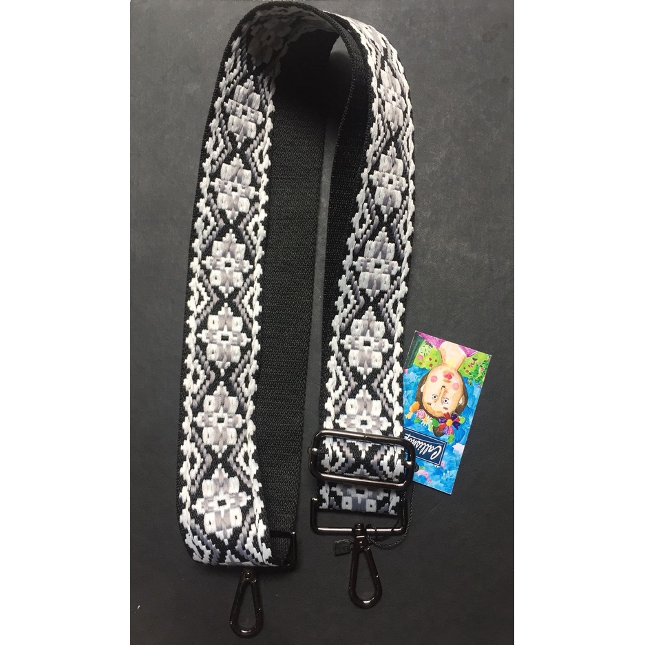Jual Tali tas bag strap/tali gitar lebar 5cm - Tenun Etnik - seri 01 ...