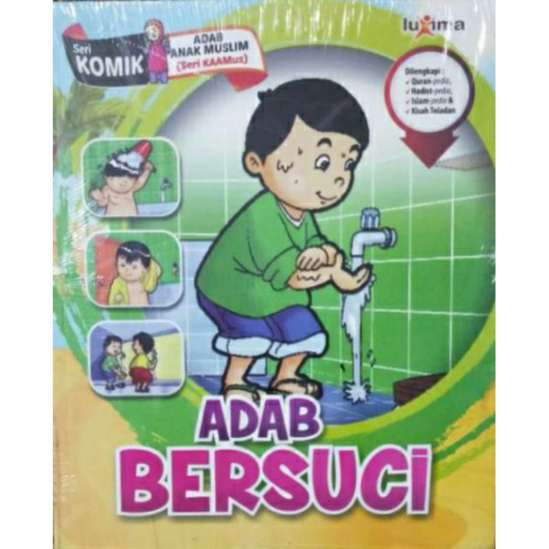 Jual Buku Adab Bersuci / Adab Anak Muslim full color - Edu Comics ... Jual Buku Adab Bersuci / Adab Anak Muslim full color - Edu Comics ...