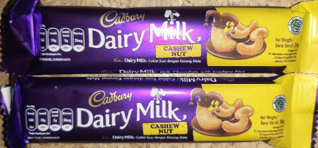 Cadbury Dairy Milk - Netto 30gr | Shopee Indonesia