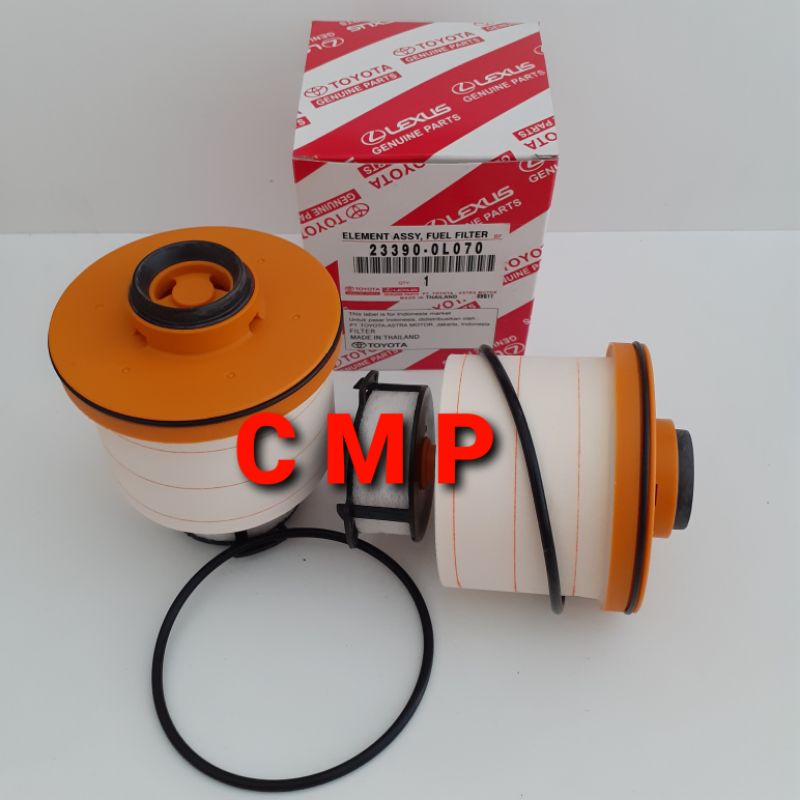 Jual FUEL FILTER SOLAR/ELEMENT ASSY TOYOTA HILUX REVO/FORTUNER VRZ ...