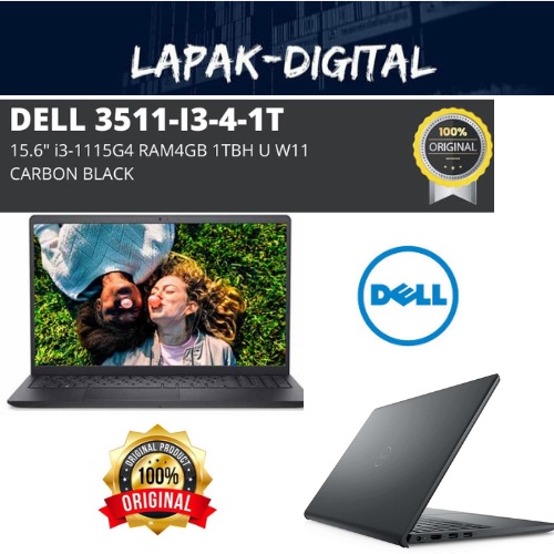 Jual Dell Inspiron 3511-i31115G4 i3 Gen 11 RAM 4GB HDD 1TB Windows 11 ...