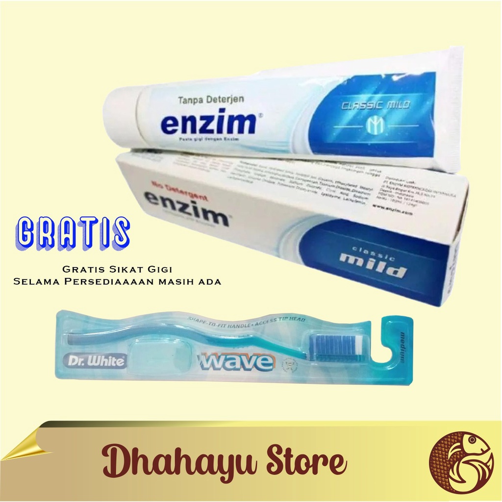 Jual ENZIM TOOTHPASTE CLASSICMILD 124gr / PASTA GIGI / MOUTHWASH ...
