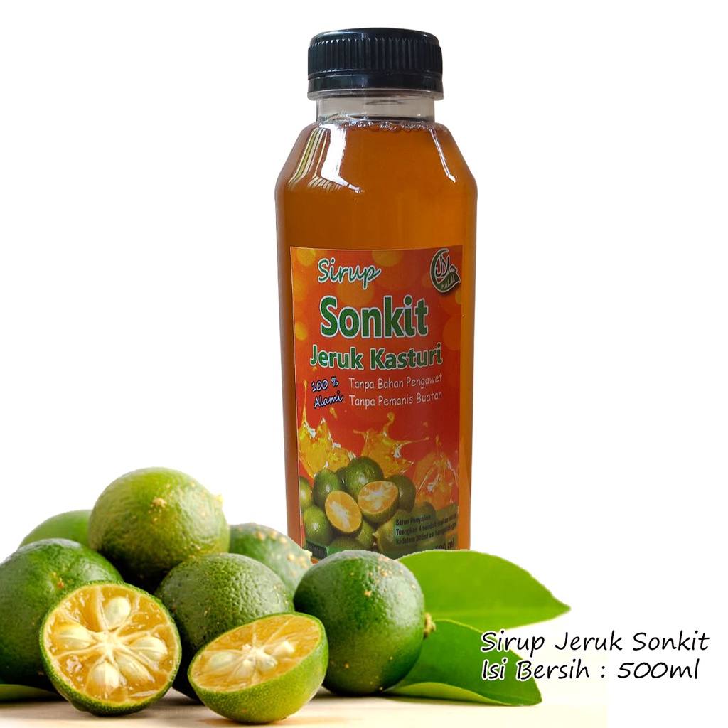 Jual Sirup Jeruk Sonkit Syrup Jeruk Kasturi Sirop Jeruk Kunci Lemon Cui ...