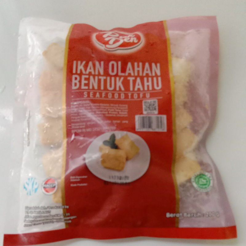 Jual Seafood Tofu/Ikan Olahan Bentuk Tahu - Pak Den 200gr | Shopee ...